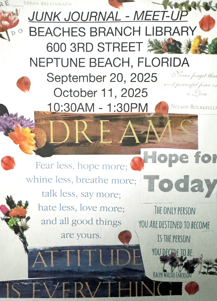 Try Junk Journaling at the Beaches Library – Friends of the Beaches ...