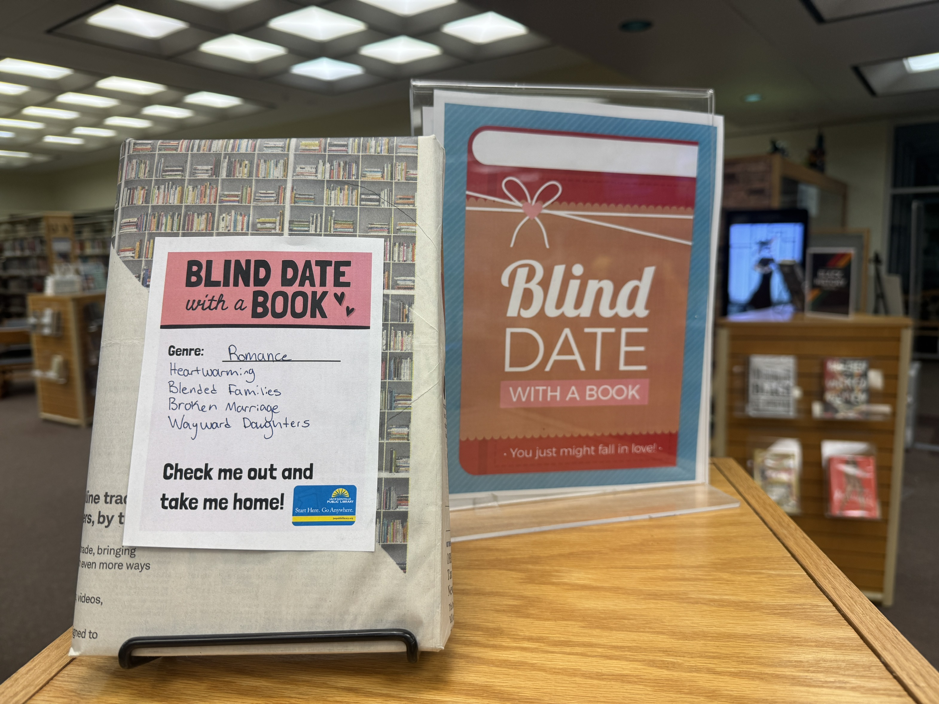 Visit the Library and Have a Blind Date with a Book – Friends of the ...